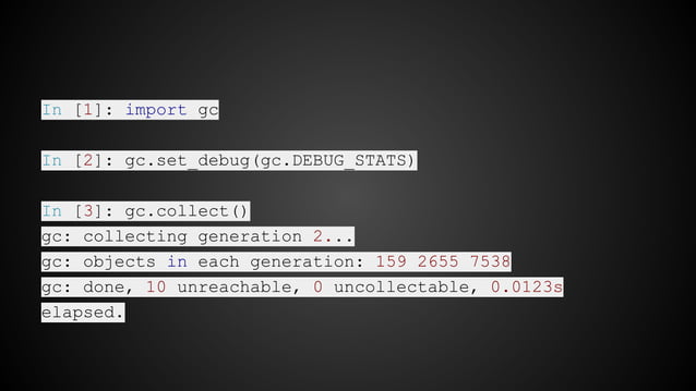 Garbage collection 介紹 | PPT