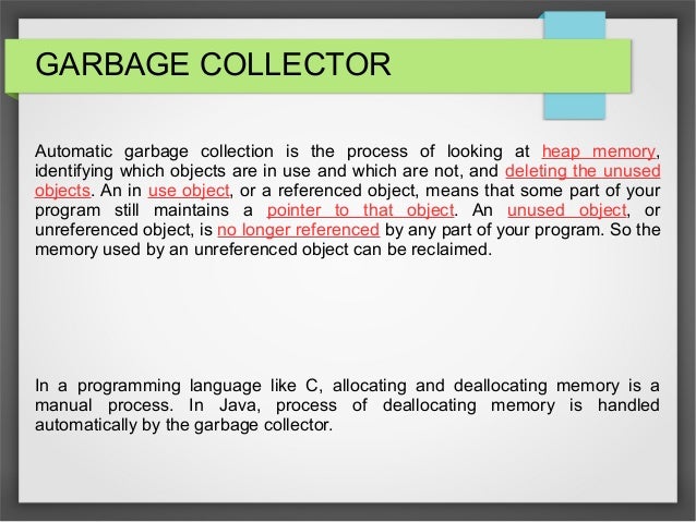 Garbage Collection garbage-collection