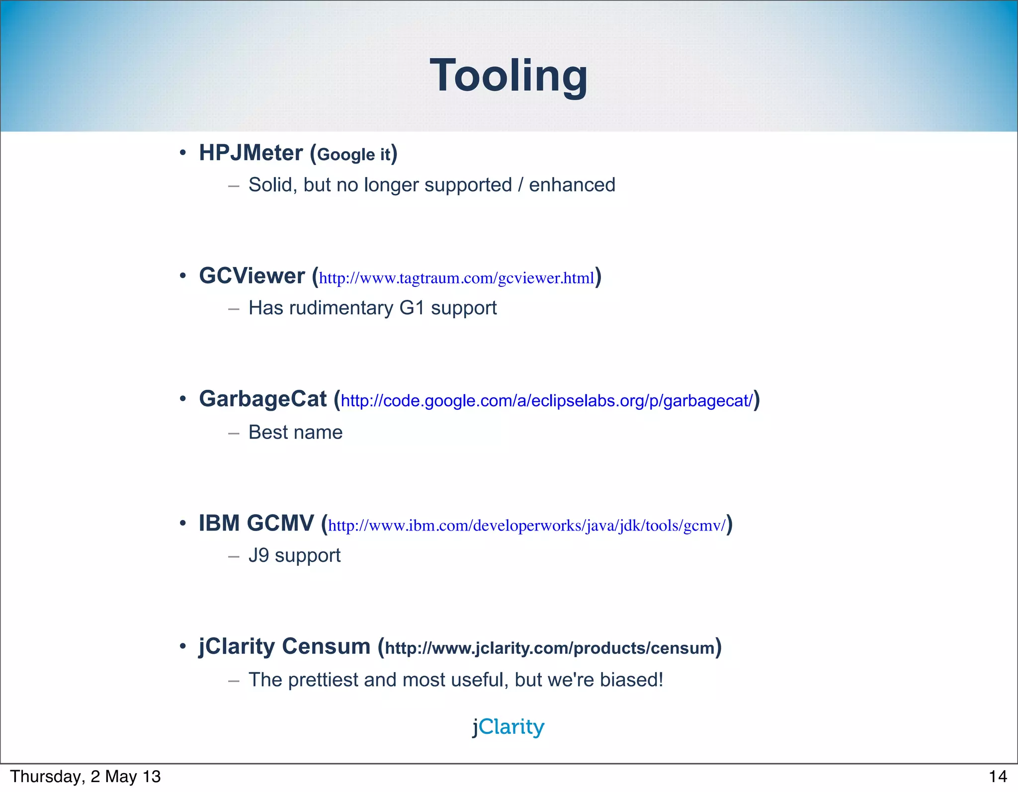 Hotspot Garbage Collection - Tuning Guide | PPT
