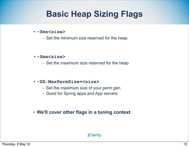 Hotspot Garbage Collection - Tuning Guide | PPT