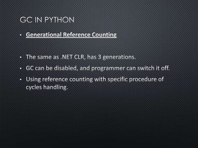 Garbage Collection in .NET