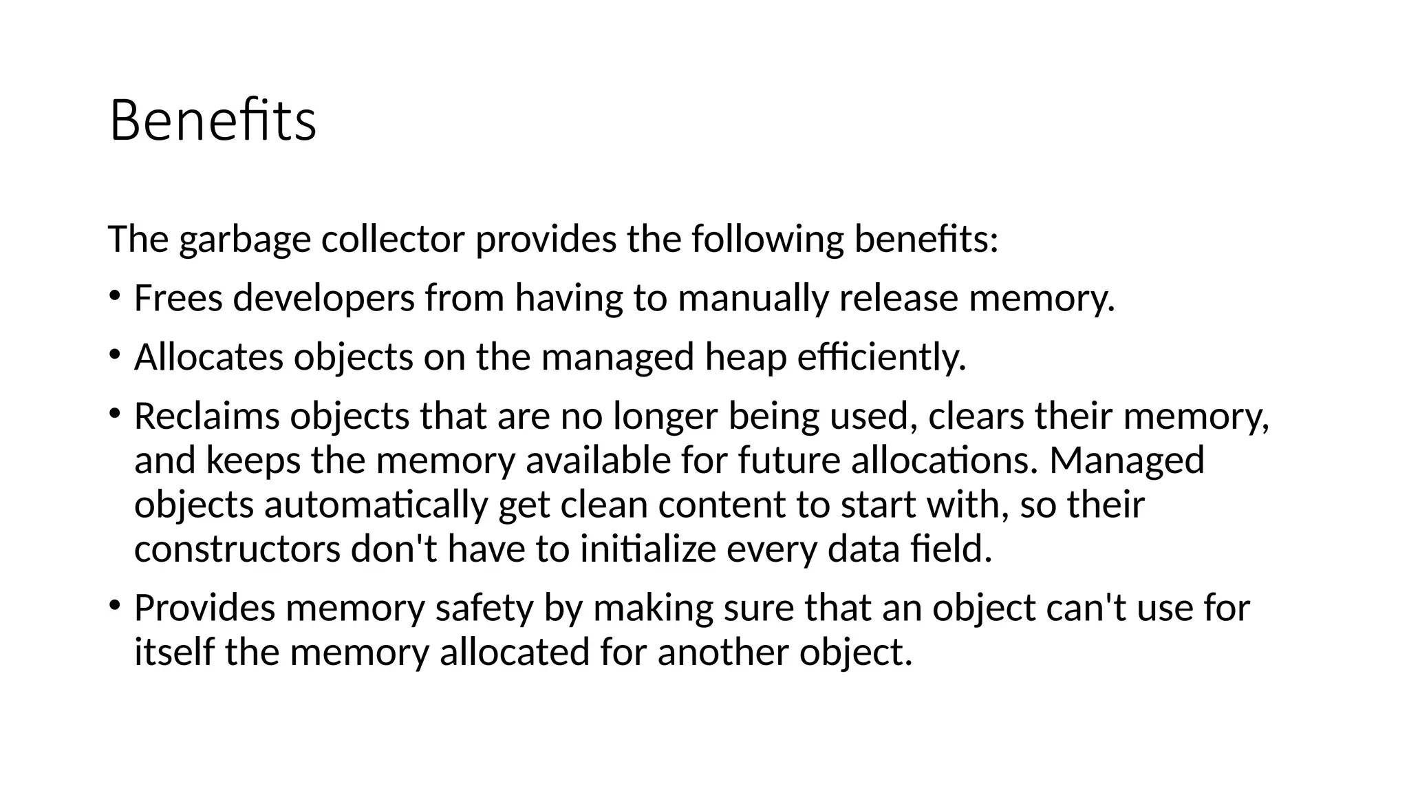Garbage Collection In C Important Topic Pptx Operating Systems