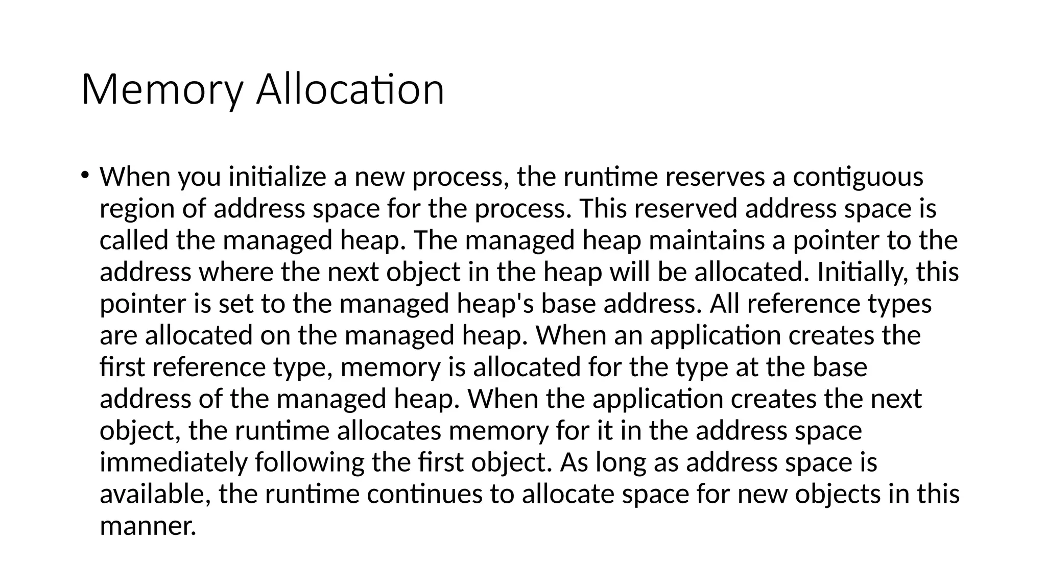 Garbage Collection In C Important Topic Pptx Operating Systems
