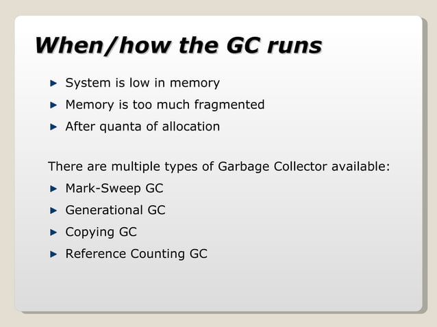 Garbage Collection In Micorosoft | PPT