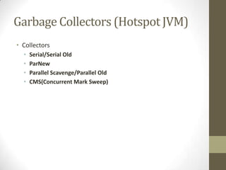 Garbage Collection of Java VM | PPT