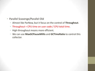 Garbage Collection of Java VM | PPT
