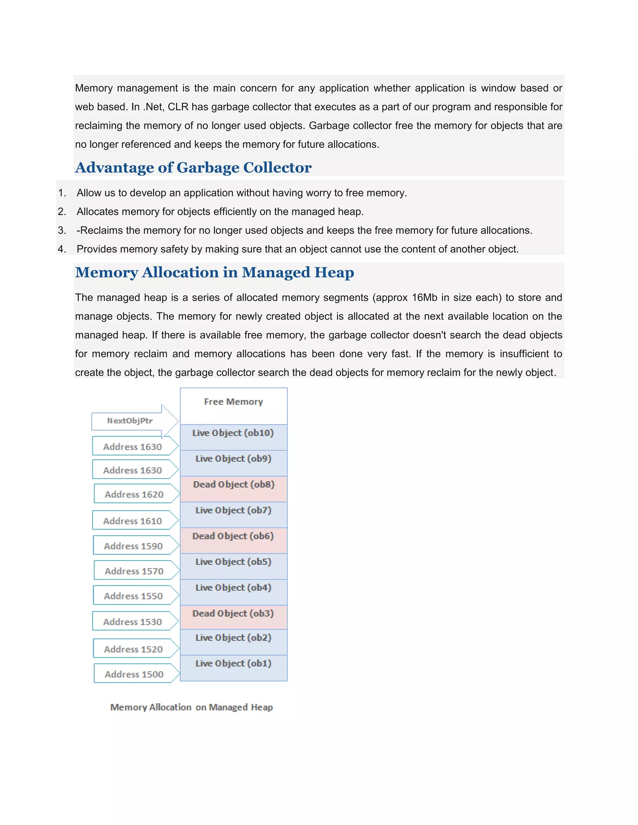 Garbage collector complete information | DOCX
