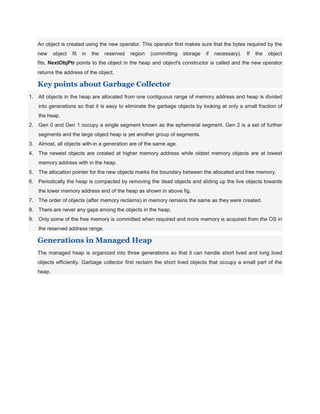 Garbage collector complete information | DOCX