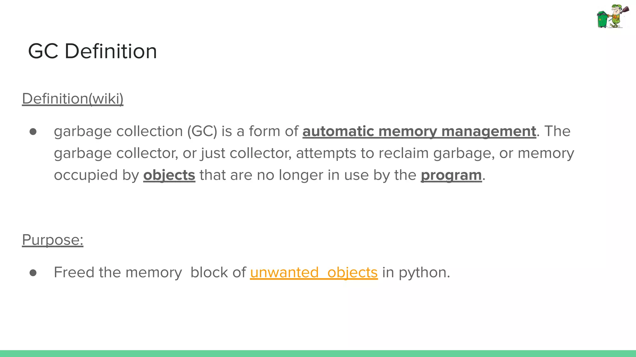 Garbage Collector In Python Pdf Programming Languages Computing 4877