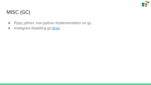 Garbage Collector In Python Pdf Programming Languages Computing