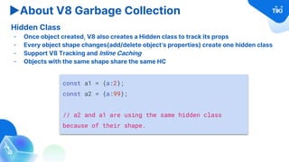 Garbage collectors and Memory Leaks in Nodejs - V8 | PPTX