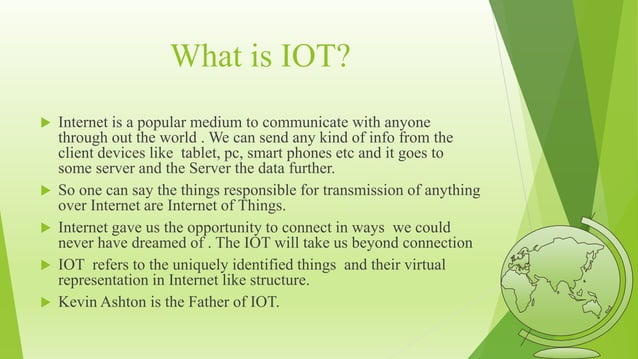 Garbage monitoring system IOT | PPTX