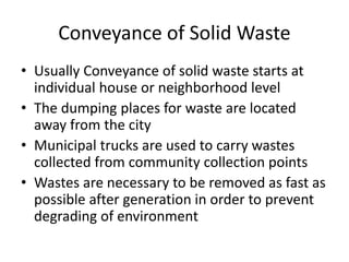 Garbage disposal | PPTX