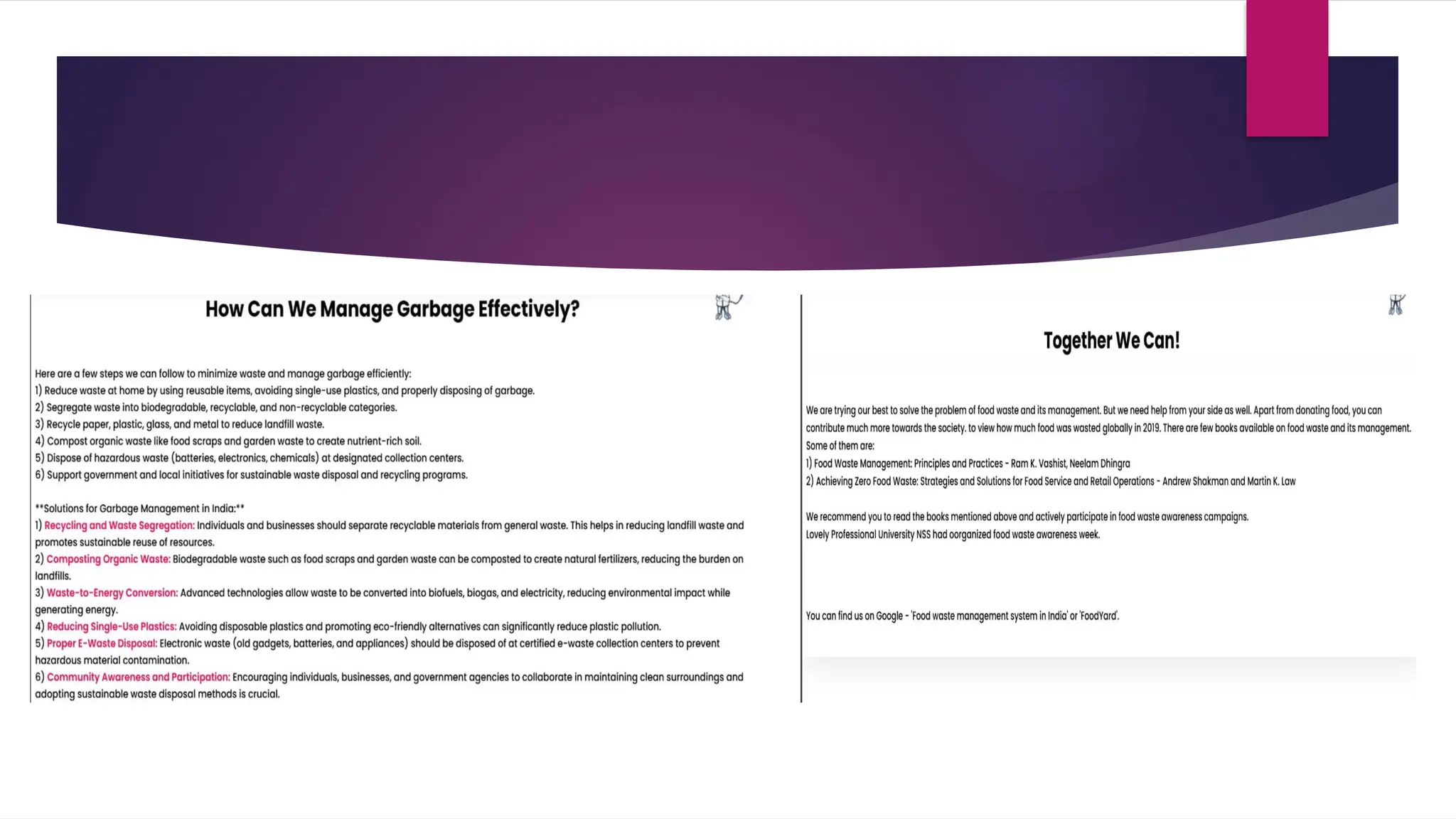 WEBSITE GARBAGE MANAGEMENT PPT.pptx