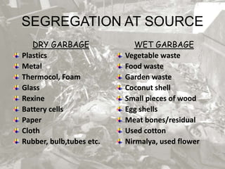 Garbage zero karo 1 | PPTX | Environmental Services Industry | Industries