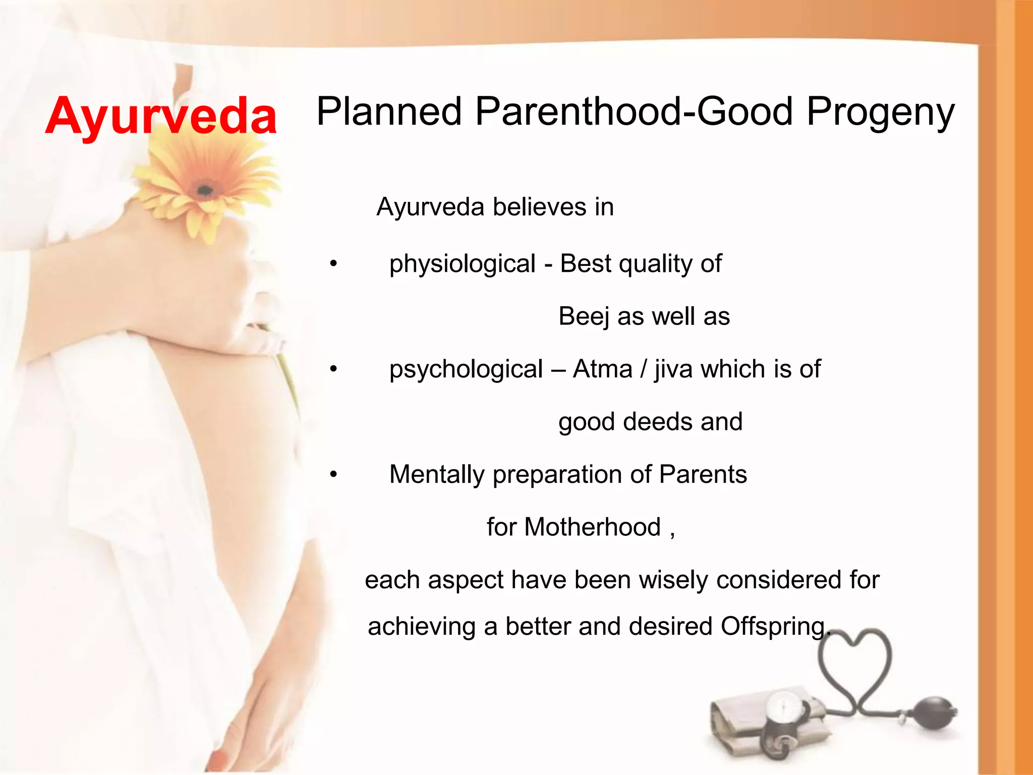 Garbha sanskar prenatal education | PPTX