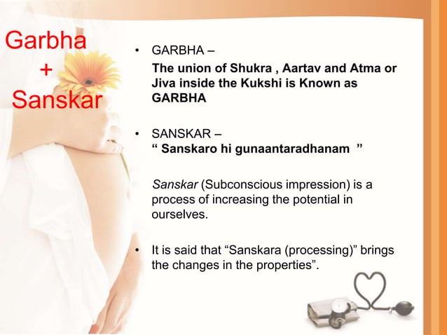 Garbha sanskar prenatal education | PPTX