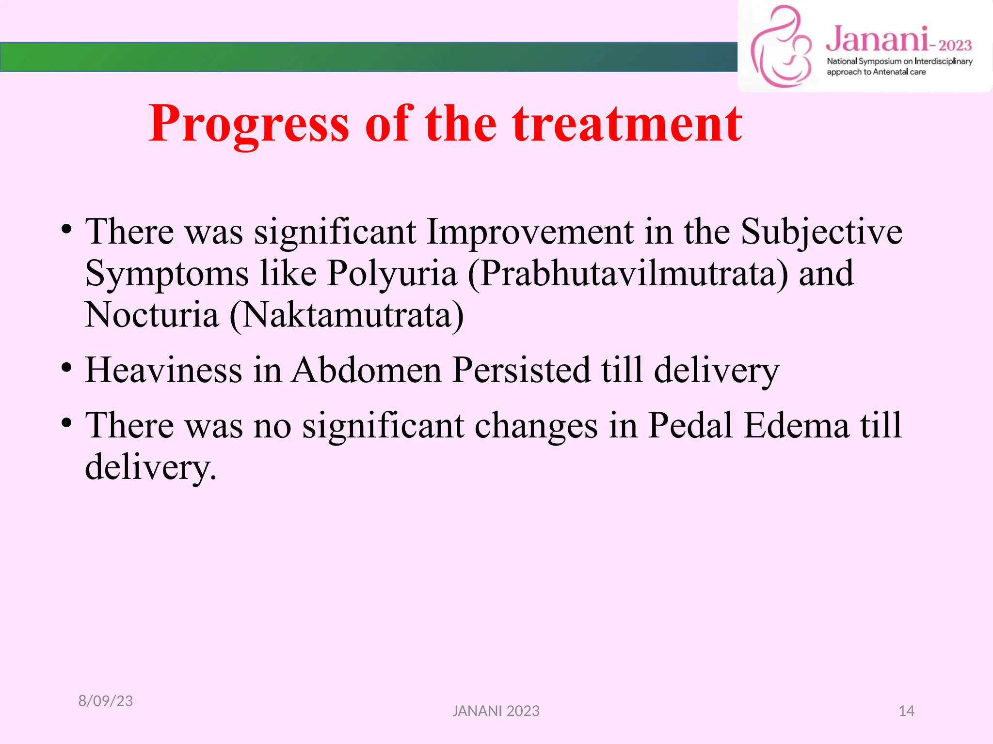 Management of GDM wsr Garbhini Prameha - a case Study | PPT