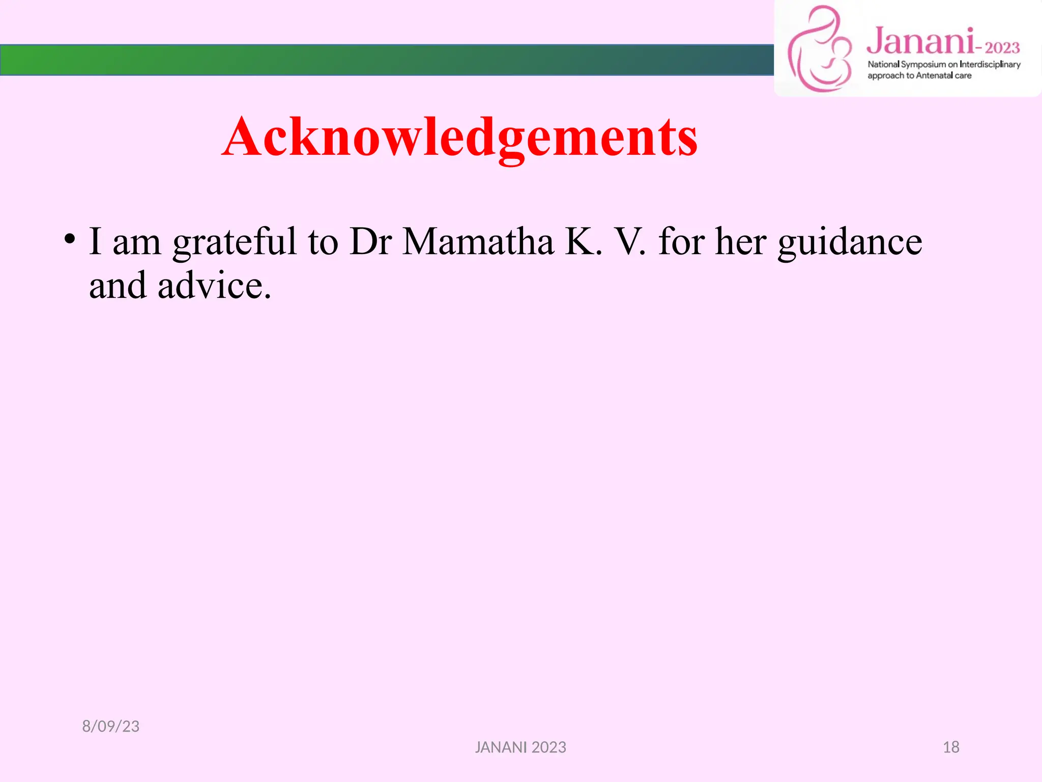 Management of GDM wsr Garbhini Prameha - a case Study | PPT