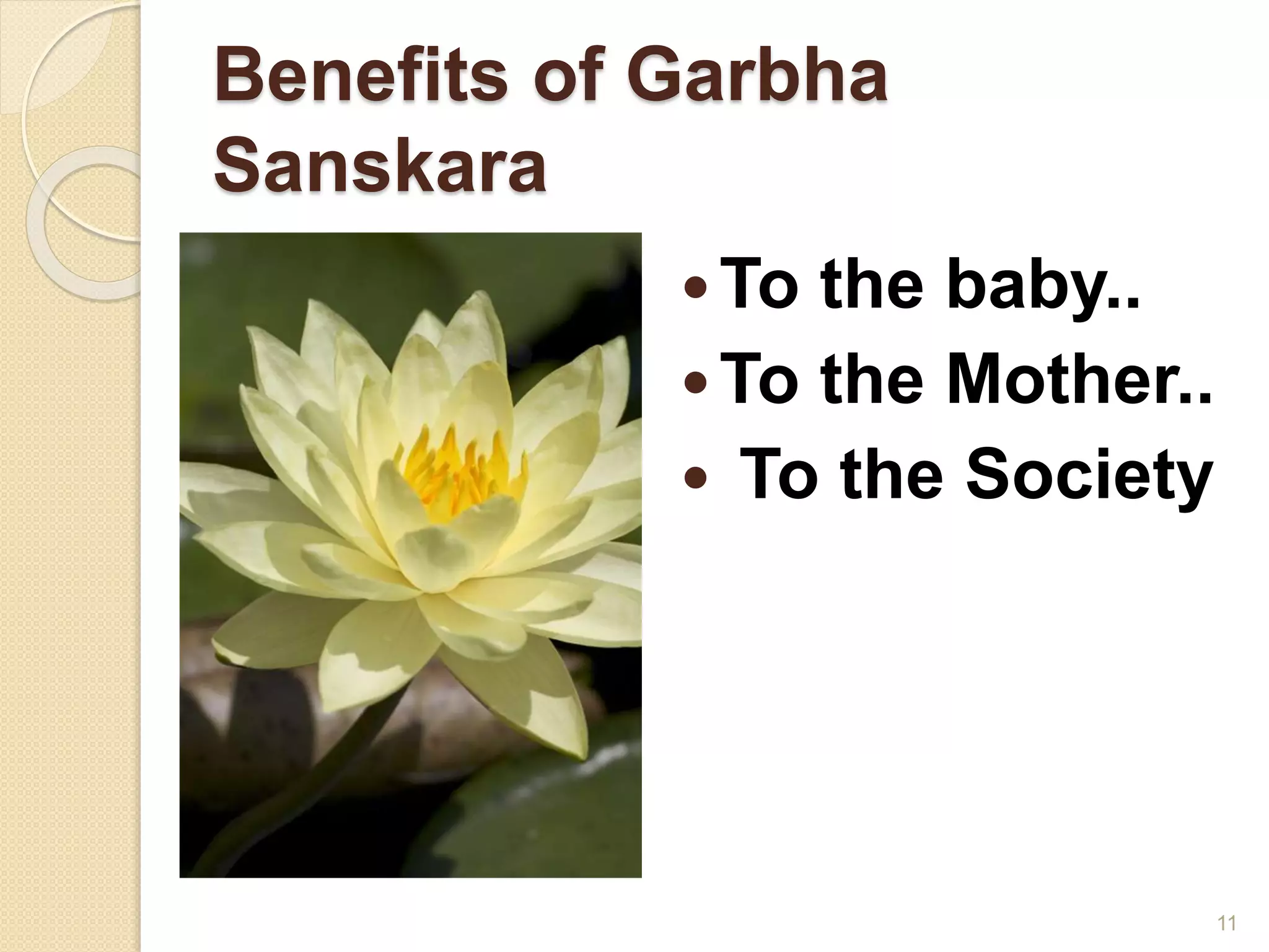 Garbh Sanskar PPT English | PPTX