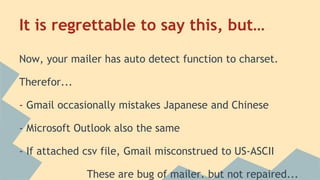 Garbled text in email | PPTX | Email | Internet