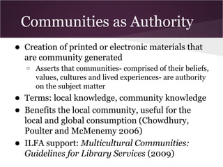 Communities as Authority: Strengthening Ilokano and Amianan Studies ...