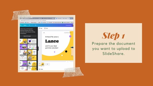 SHOWCASING SLIDESHARE | PPT