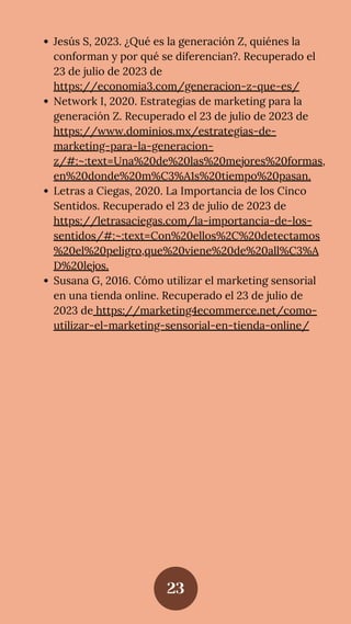 Mkt sensorial en la generación Z | PDF