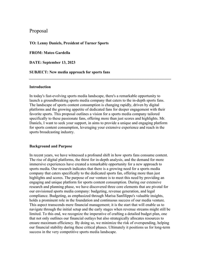 Professional Writing Final Assignment Week 4 | PDF