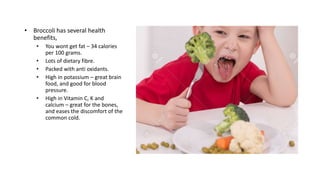 Broccoli Presentation | PPTX