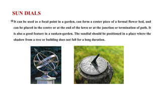 Garden features and their elements in landscaping | PPT
