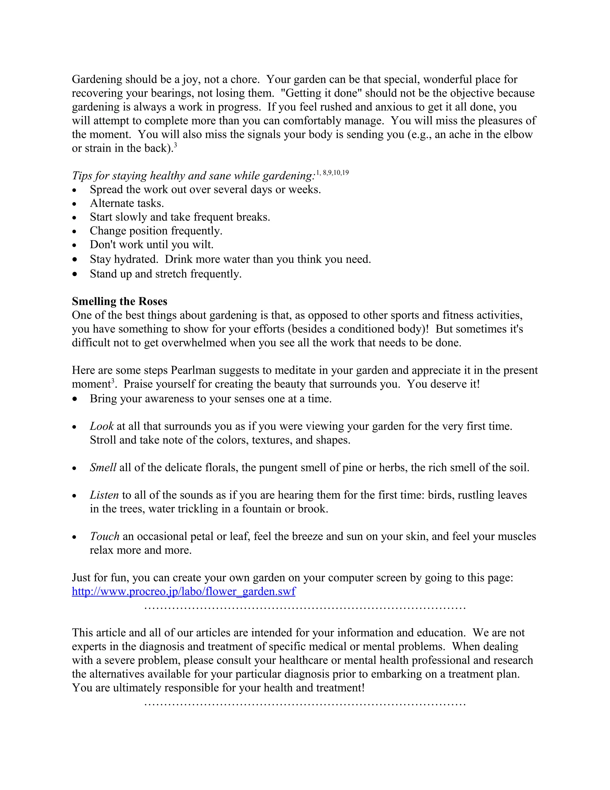 Can you dig it - The Ergonomics of Gardening | PDF