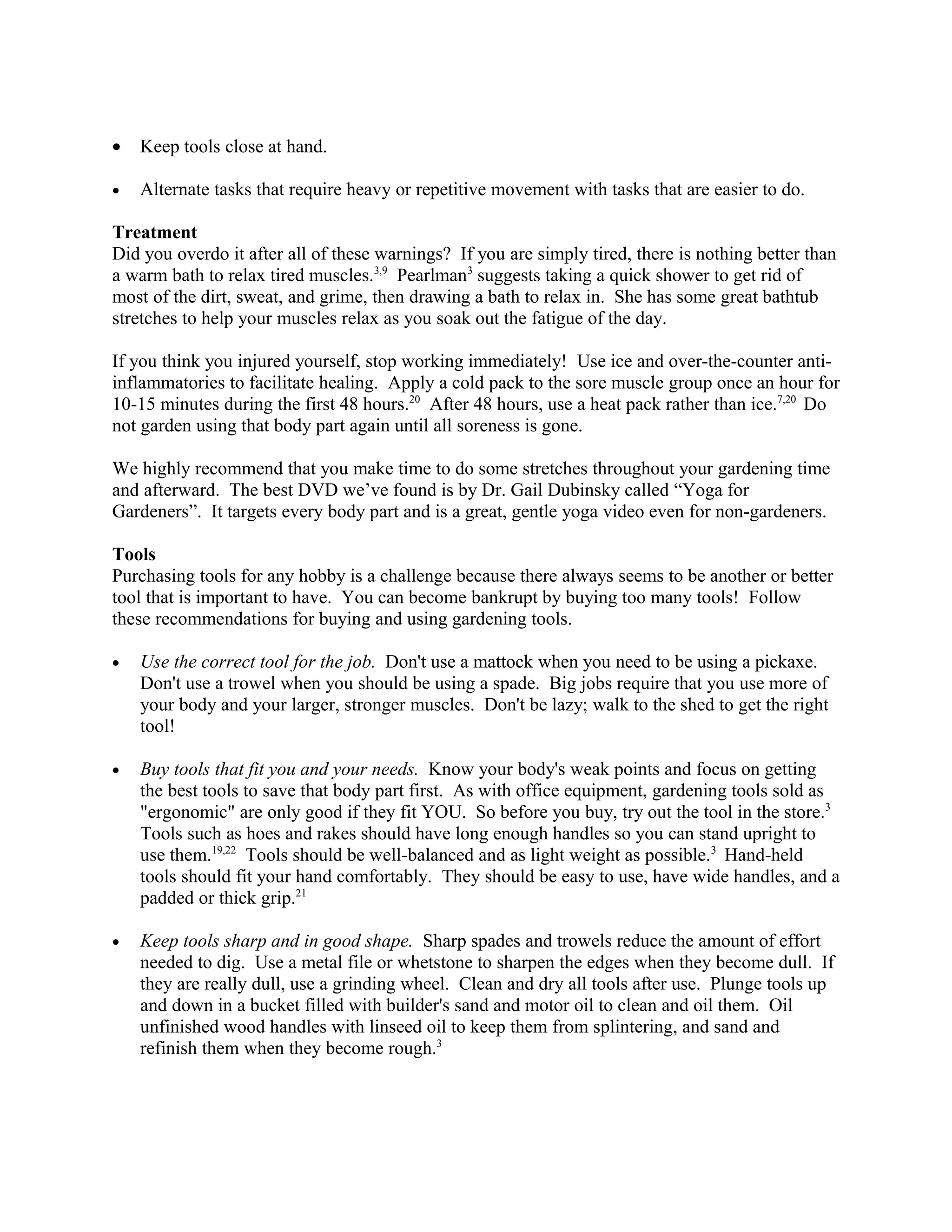 Can you dig it - The Ergonomics of Gardening | PDF