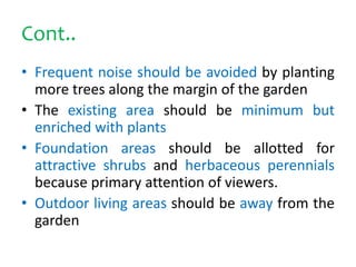 Gardening formal and informal garden | PPTX