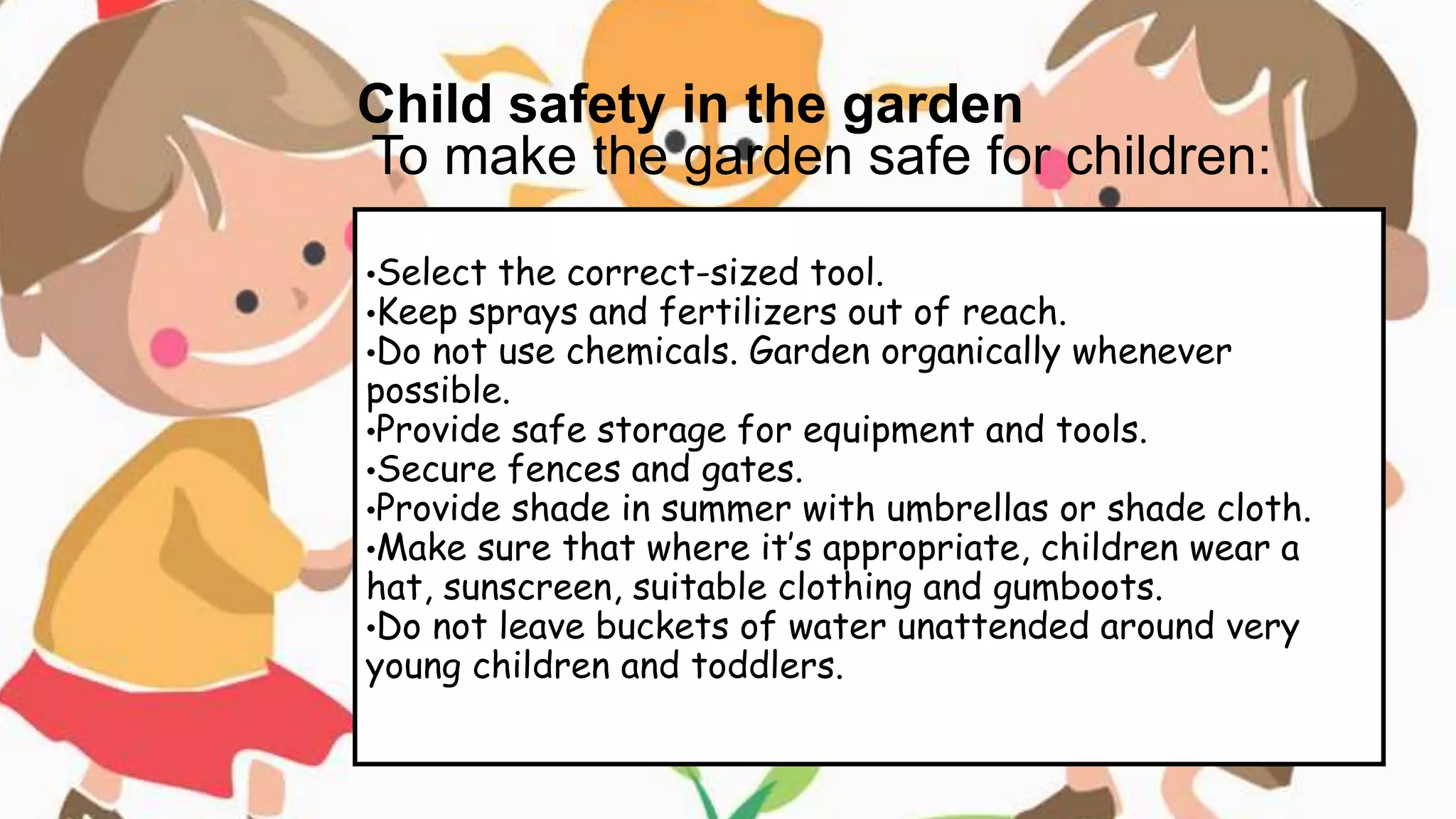 Gardening for kids Activity | PPTX