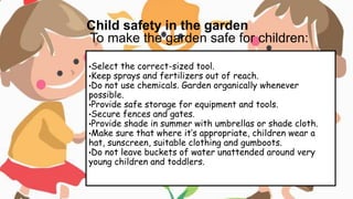 Gardening for kids Activity | PPTX