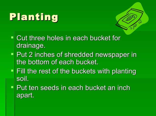 Gardening Process 1 | PPT