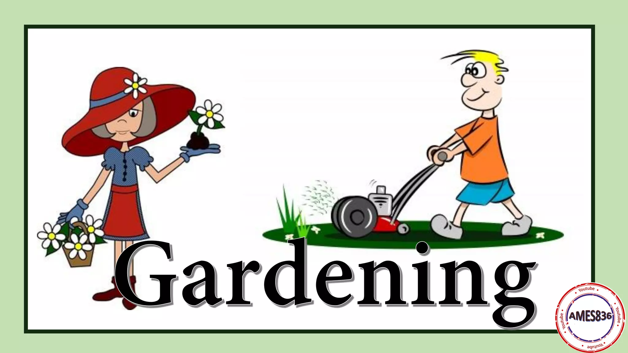 Gardening : English vocabulary | PDF