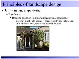 Garden principals of landscapimg | PPT