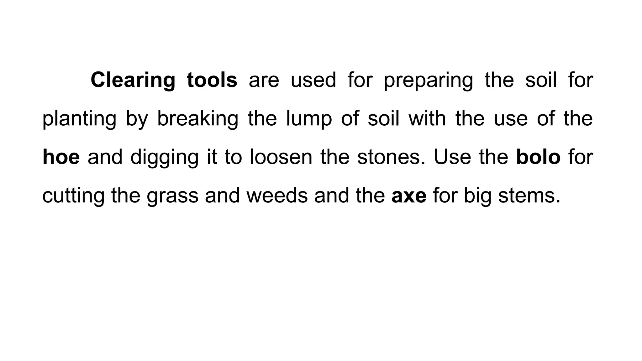 Garden Tools and Equipment | PPTX