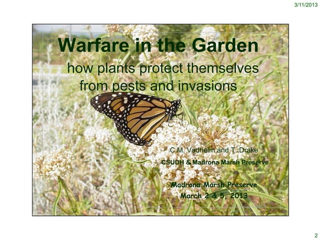 Garden warfare - How Plants Protect Themselves | PDF | Gardening | Home ...