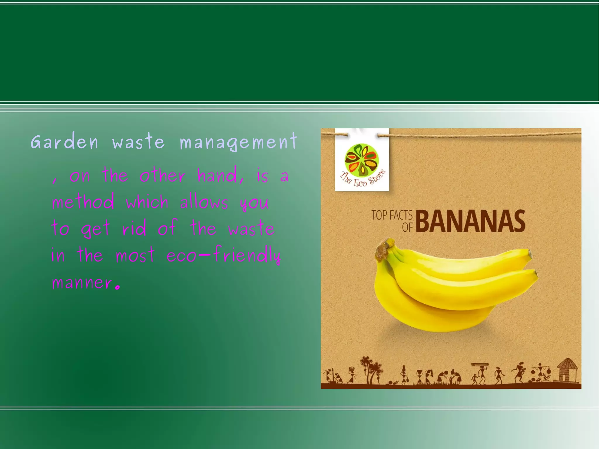 Garden waste management | PPT