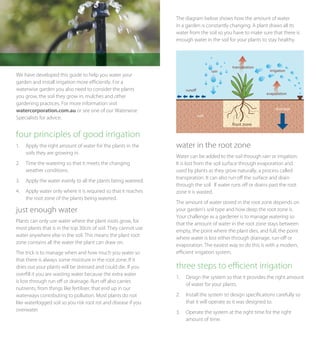 A Guide to Watering Your Garden - Australia Water Corporation | PDF