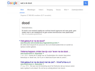 wat is dood? | PPTX