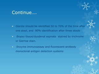 Gardiasis presentation | PPTX