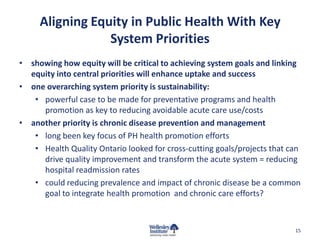 Health Equity Strategy into Public Health Action | PPTX