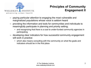 Community Driven Planning, Priority Setting and Governance | PDF ...