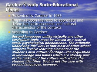 Gardners Model | PPT