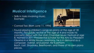 Gardner’s multiple intelligence | PPTX