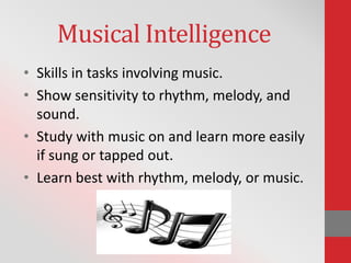 Gardner’s multiple intelligences | PPT